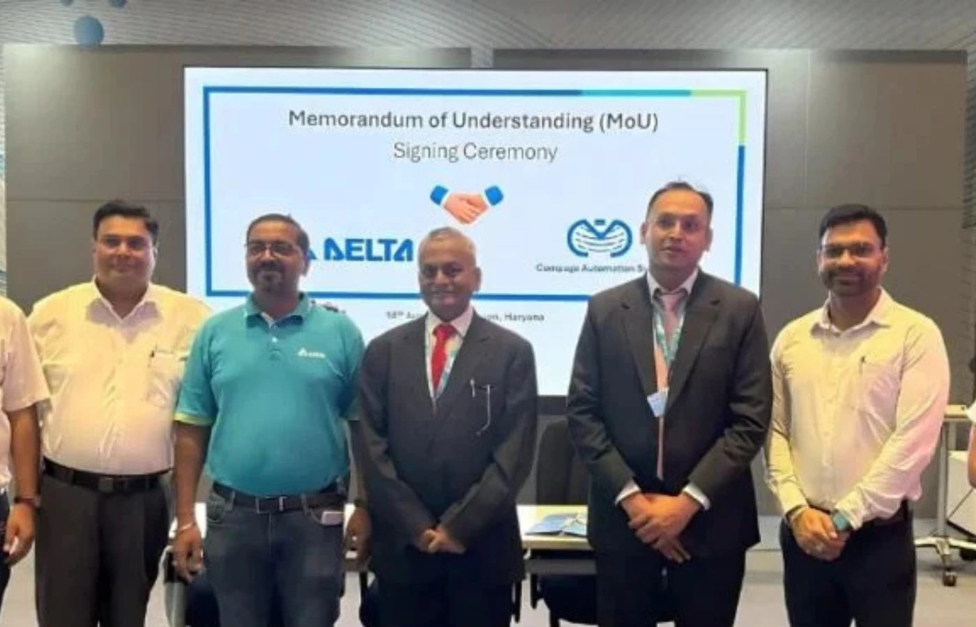 Delta & Compage | MoU Signed for Electric 3W Powertrain