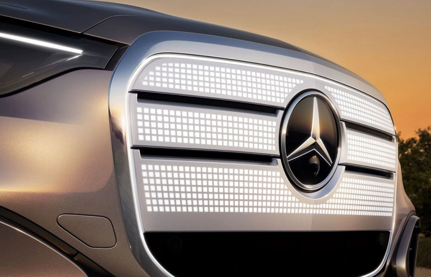 Mercedes GLC EV Teased | Debut on September 7