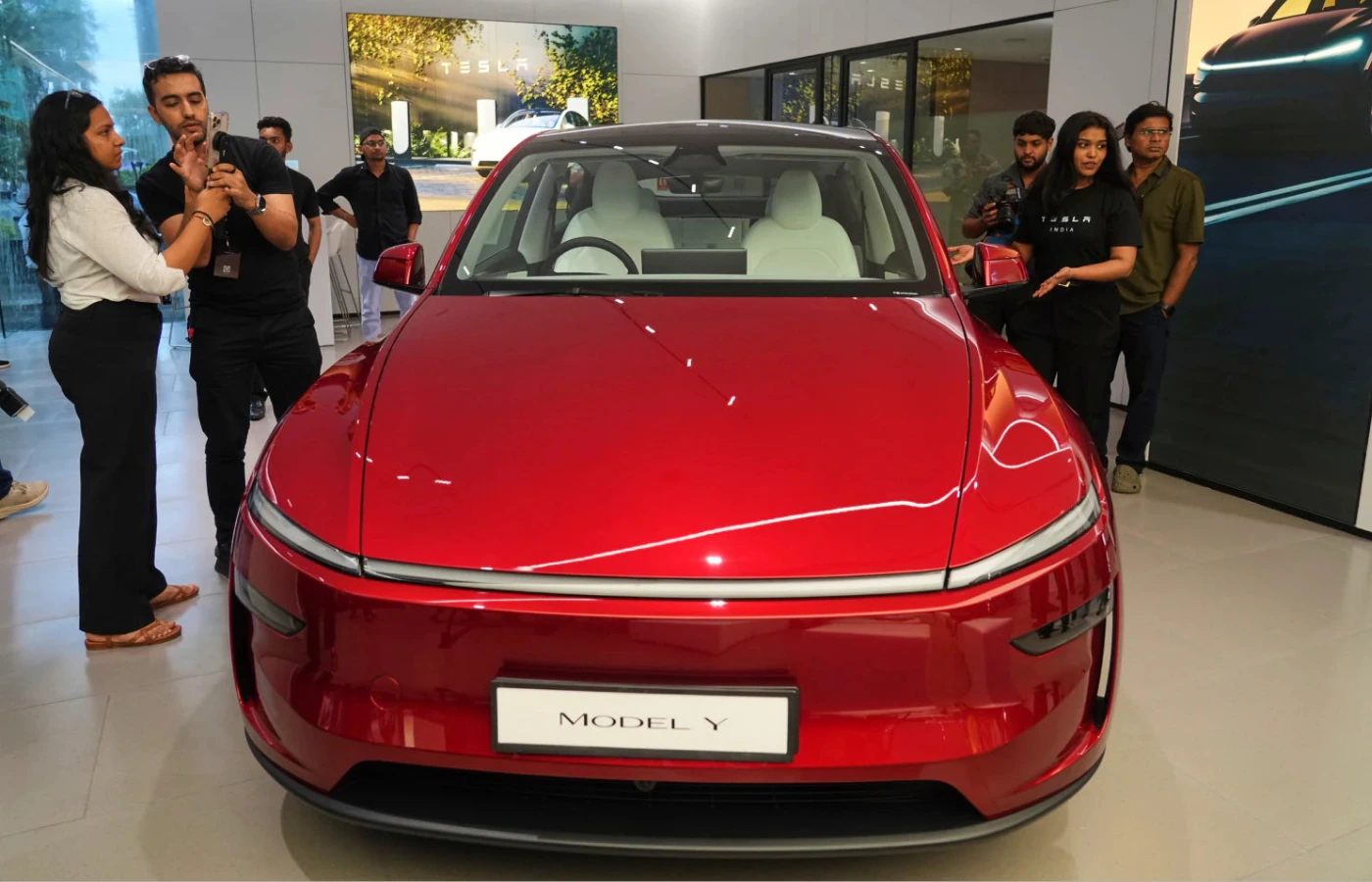 India's Tesla Model Y Price, Colors & Options Revealed