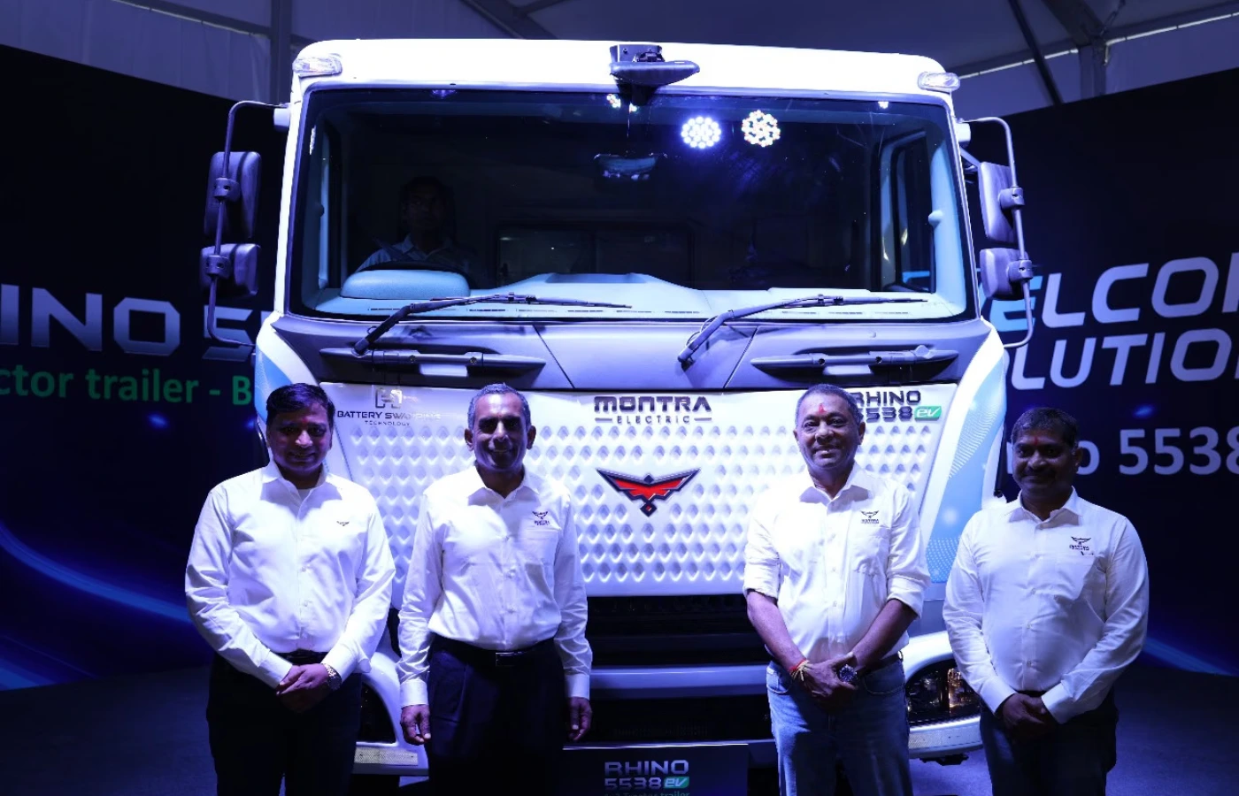 Montra Electric Launches a new e-truck | Rhino 5538 EV 4*2 TT