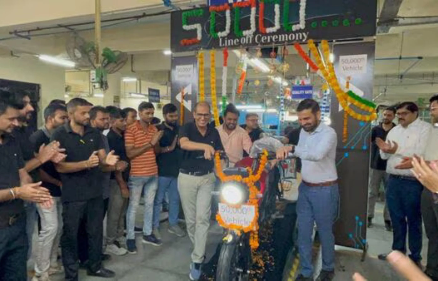 Revolt Motors launched its 50,000th Electric Motorcycle